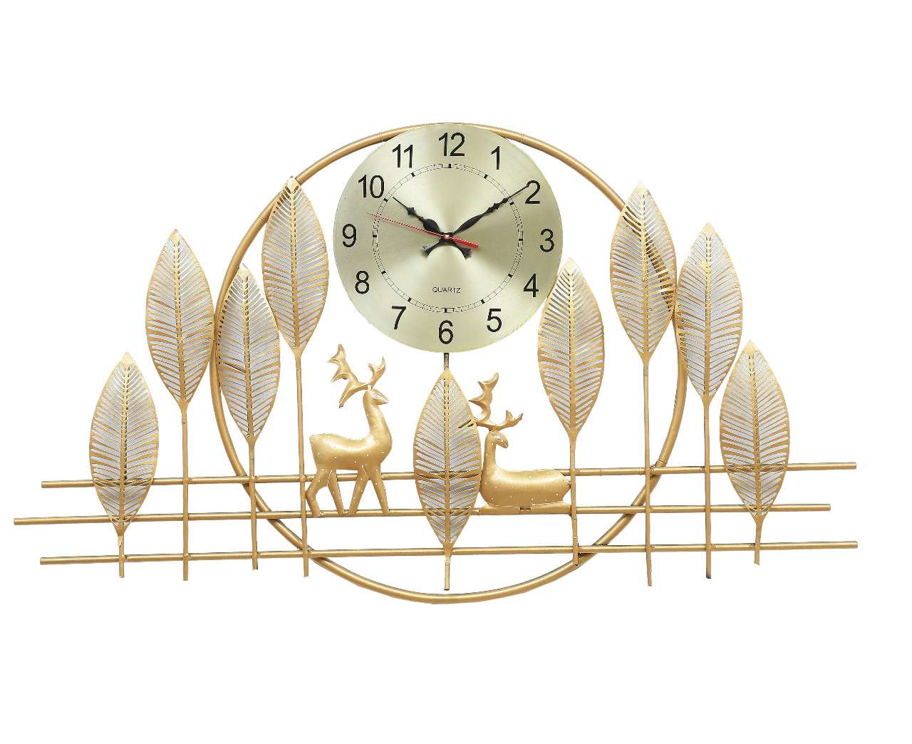 Set Of 2 deer wall clock - Flickkerbox