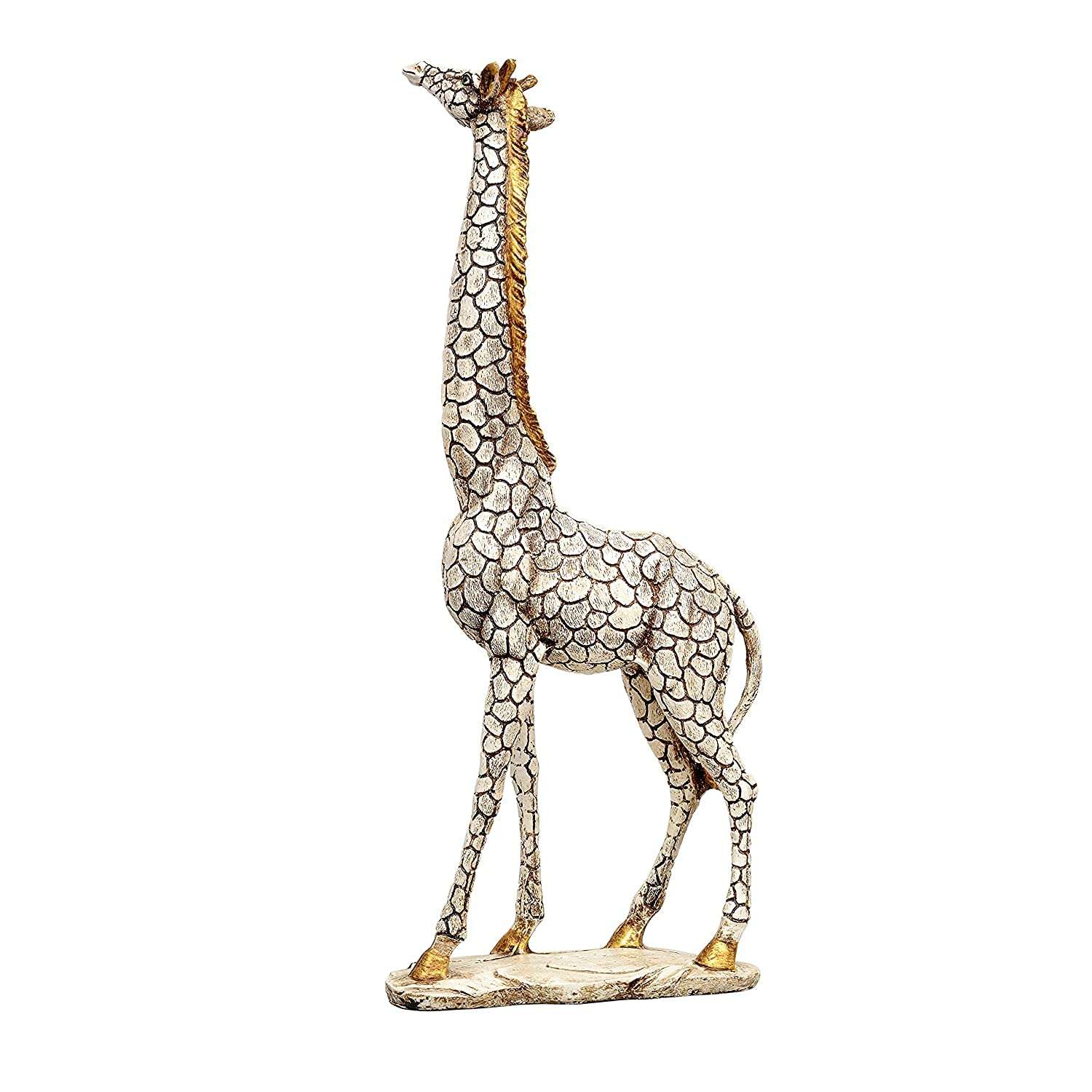 Polyresin Giraffe Animal Statue Sculpture for Home Office Cafe Hotel ...