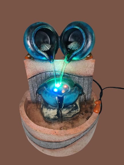 Natural Table Top Water Fountain - Flickkerbox