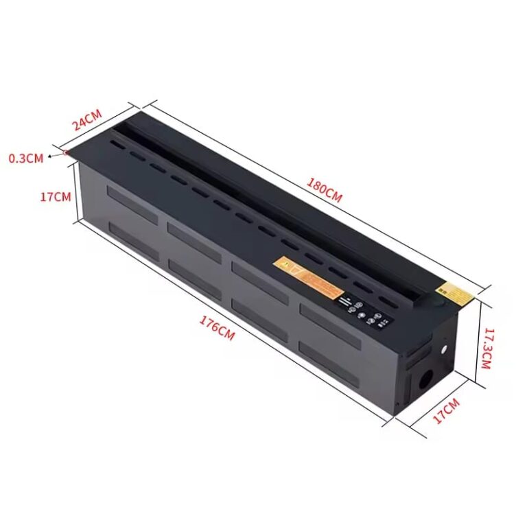 LED Flame Colors Water Vapor Steam Electric Fireplace for Outdoor 180 × ...